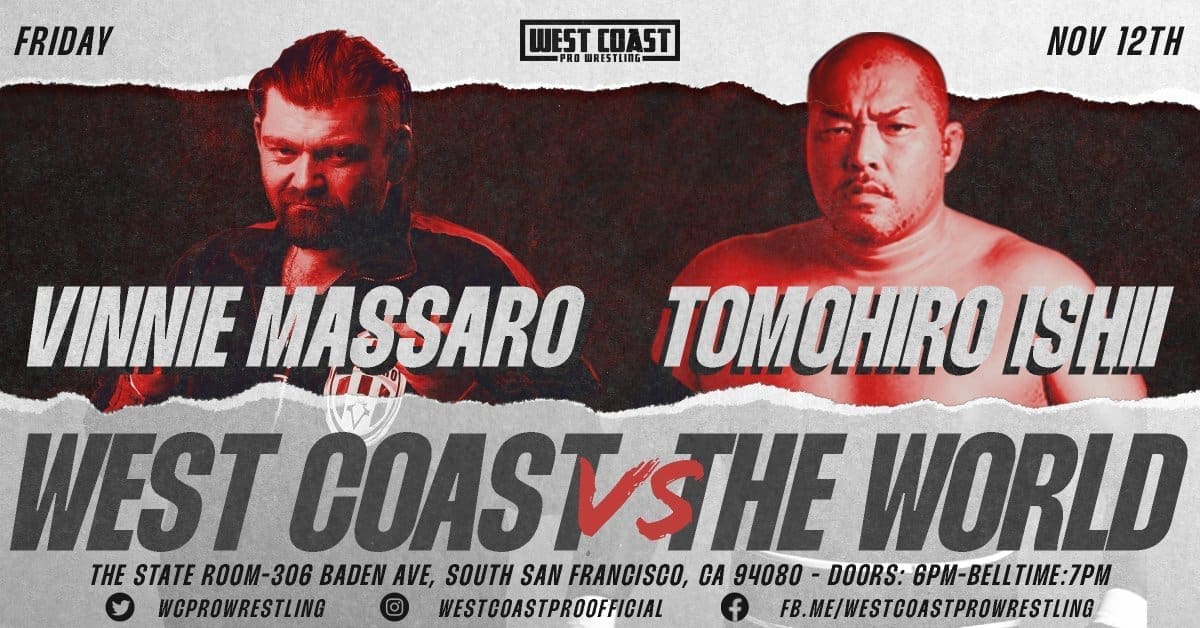 West Coast Pro Wrestling West Coast vs. The World (November 12) Preview ...